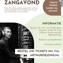 Nieuwjaarszangavond 2025 in Gorinchem met organist Arthur de Jong - Refomuziek